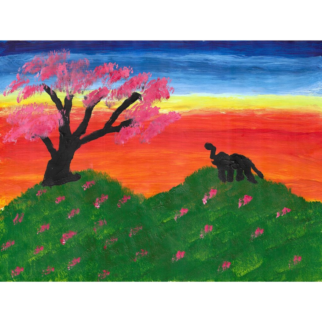 Paintings Made By Elephants | Suda The Elephant In Thailand